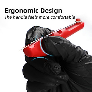 Solong 2PCS Tattoo Poke a Stick Tattoo Kit Hand Stick n Tattoo Poke Pen Set with Tattoo Ink Gloves Tattoo Needles GK803TN01-US