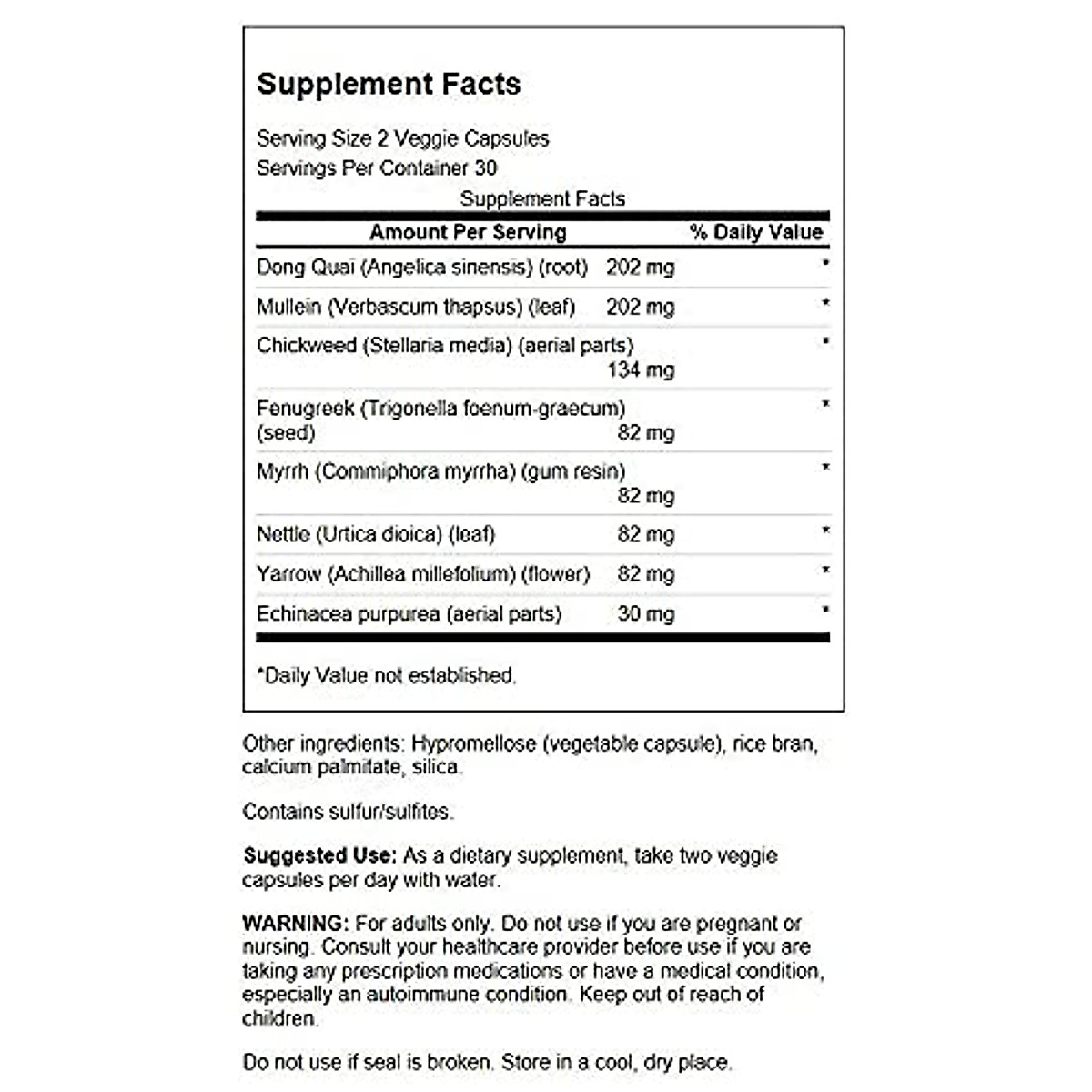 Swanson Prime Lung 60 Veg Caps