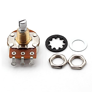 Set of Four (4X) Bourns 500K SHORT Split Shaft Audio Taper Low Friction Potentiometers