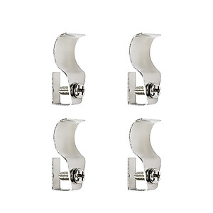 Xiaoyztan 4 Pcs Outdoor Siding Clips for Hanging No Punch Stainless Steel Vinly Siding Mount Hooks for Outdoor Home Security Garden Security Camera