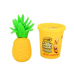 Crayola Silly Scents Dough, Mega Activity Set | 20 Scented Mini Playdough Packs; 6x2oz Play Dough Tubs and 14x1oz Dough Packs | 30 Kids Tools : Alphabet, Letters, and Shapes | 6 Bright Colors.