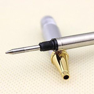 Gullor Advanced Picasso Rollerball Pen 903 Black Light with Golden Clip Pen