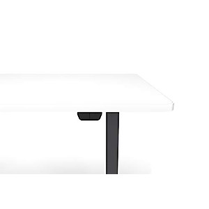HON Basyx BSXHW2460 Height Adjustable Desk, 24 x 60, White