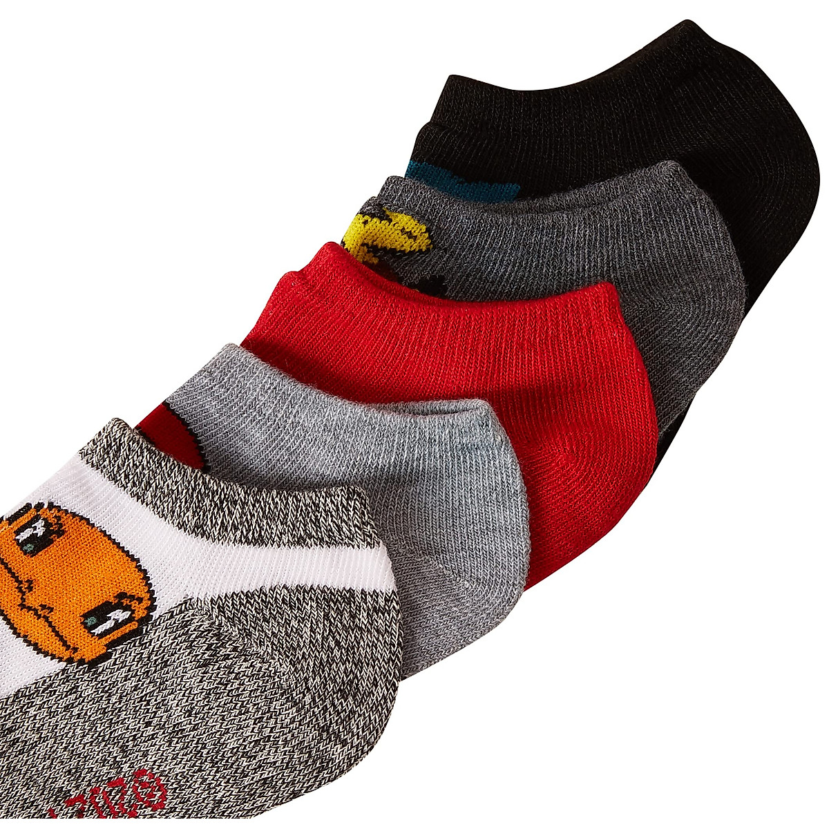 Pokemon Boys 5 Pack No Show Socks
