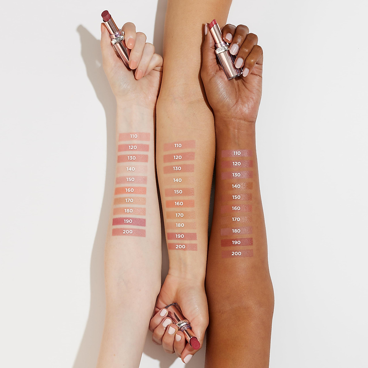 L’Oréal Paris Glow Paradise Hydrating Balm-in-Lipstick with Pomegranate Extract, Beige Eden, 0.1 Oz