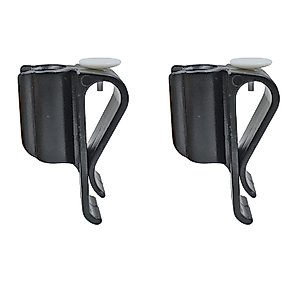 2 Pack Golf Putter Clip Golf Bag Clip on Putter Clamp Holder Golf Putter Clip Organizer Ball Marker
