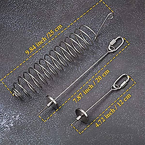 3 Pieces Bird Food Holder Stainless Steel Parrot Hanging Vegetable Fruit Feeder Bird Treat Skewer Include 2 Pieces Small and Large Fruit Fork and a Food Basket, Parrot Foraging Toy