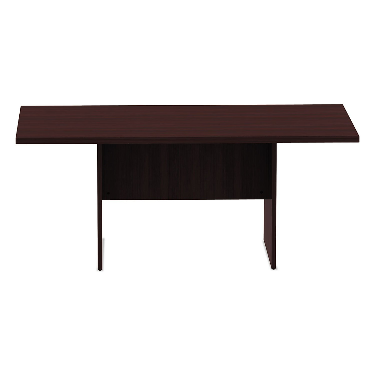 Alera ALEVA717242MY 70.88 in. x 41.38 in. x 29.5 in. Valencia Series Rectangular Conference Table - Mahogany