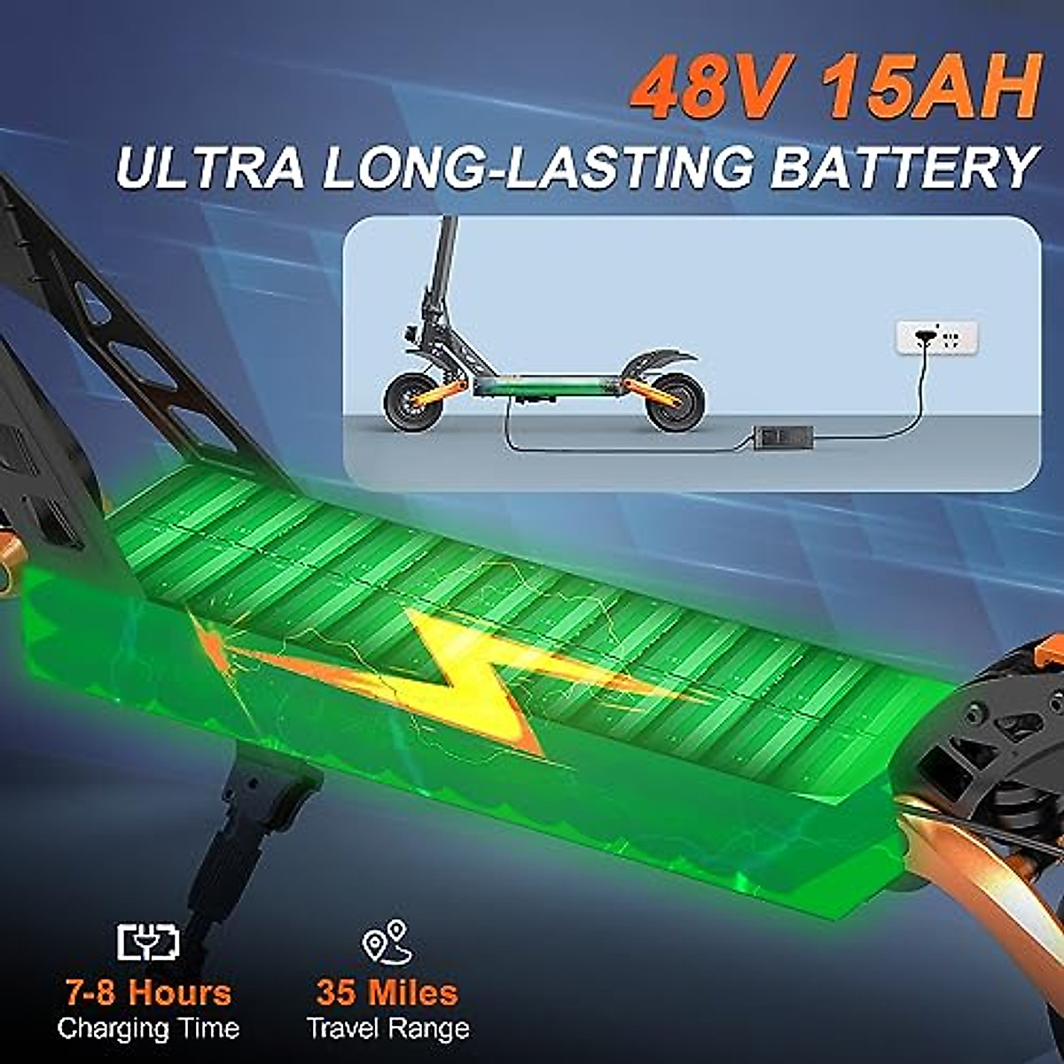 Electric Scooter Adults, 600W Electric Scooter with Seat 30 MPH & 35 Miles, 9" Off-Road Tires, Hexa-Absorbers, Foldable Sport Scooter for Adults and Teens