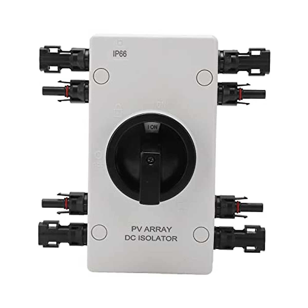 Solar Disconnect Switch, PV Isolator IP66 Waterproof DC 1000V 32A, Grid Solar Power System Photovoltaic Circuit Isolator, for Solar Panels, RV, Boat