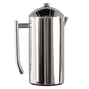 Frieling Double-Walled Stainless-Steel French Press Coffee Maker - Polished, 36 oz - Insulated Coffee Presser Stainless Steel - Coffee Press Pot - Stainless Steel Press Pot - Press Pot Insulated