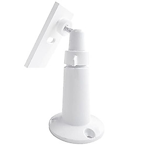 UYODM 2Pack Wall Mount Holder for Ring Spotlight Cam Plus/Pro Battery,360°Rotation Security Bracket with 1/4 Screw Thread,Camera Not Included (White)