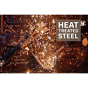 Spec Ops SPEC-D30PRY Tools 30" Wrecking Crowbar, Pry Bar Ends with Teardrop Nail Puller, High-Carbon Steel, 3% Donated to Veterans,Black/Tan