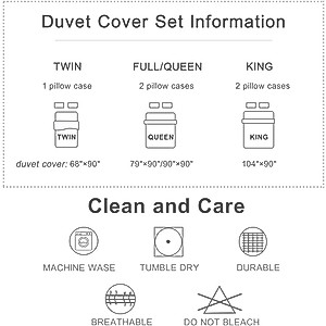 Manfei Red Panda Kawaii Bedding Set Twin Size,Pink Cherry Blossom Spring Blooming Floral Duvet Cover with 1 Pillow Comforter Cover(No Filler) for Kids,Cute Wild Animal Nature Quilt Cover Set 2 Pcs