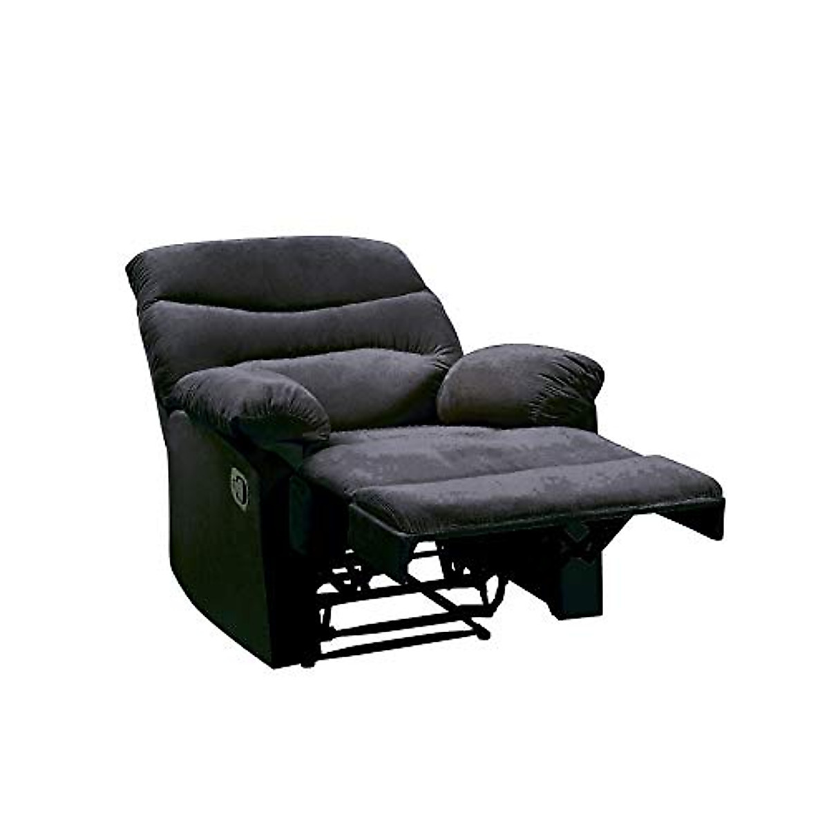 ACME Furniture Arcadia Recliner, black woven Fabric