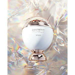 Afnan Souvenir Floral Bouquet for Women Eau de Parfum Spray, 3.4 Ounce