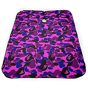 daodao Barber Cape Professional Salon Haircut Capes Camouflage Haircut Kit Hairdressing Apron for Barbershop