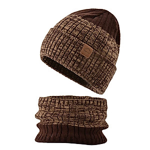 GIANTHONG Men Gifts for Valentines Day Christmas Hat Adult Christmas Stocking Garland Mens Scarf and Hat Set Teen Girl Stocking Stuffers Mens Stocking Stuffers Adult Fishermans Hat Led Graphic