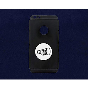 250 Cheerleading Megaphone Stickers