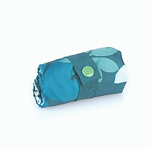 Envirosax Reusable Grocery Bags- Pack of 5 Botanica Foldable Quality Shopping Tote Bag, Eco-Friendly Polyester Washable. Multi Use - Shopping, Travel, Arts, Crafts or Beach