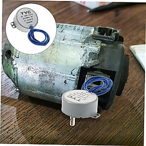 DOITOOL Synchronous Motor Reindeer Motor Low RPM Motor Small Electric Motor Undirectional 12 Volt Motor Electric Motors Rotating Motor CCW/cw Magnet Electric Fan to Rotate Christmas