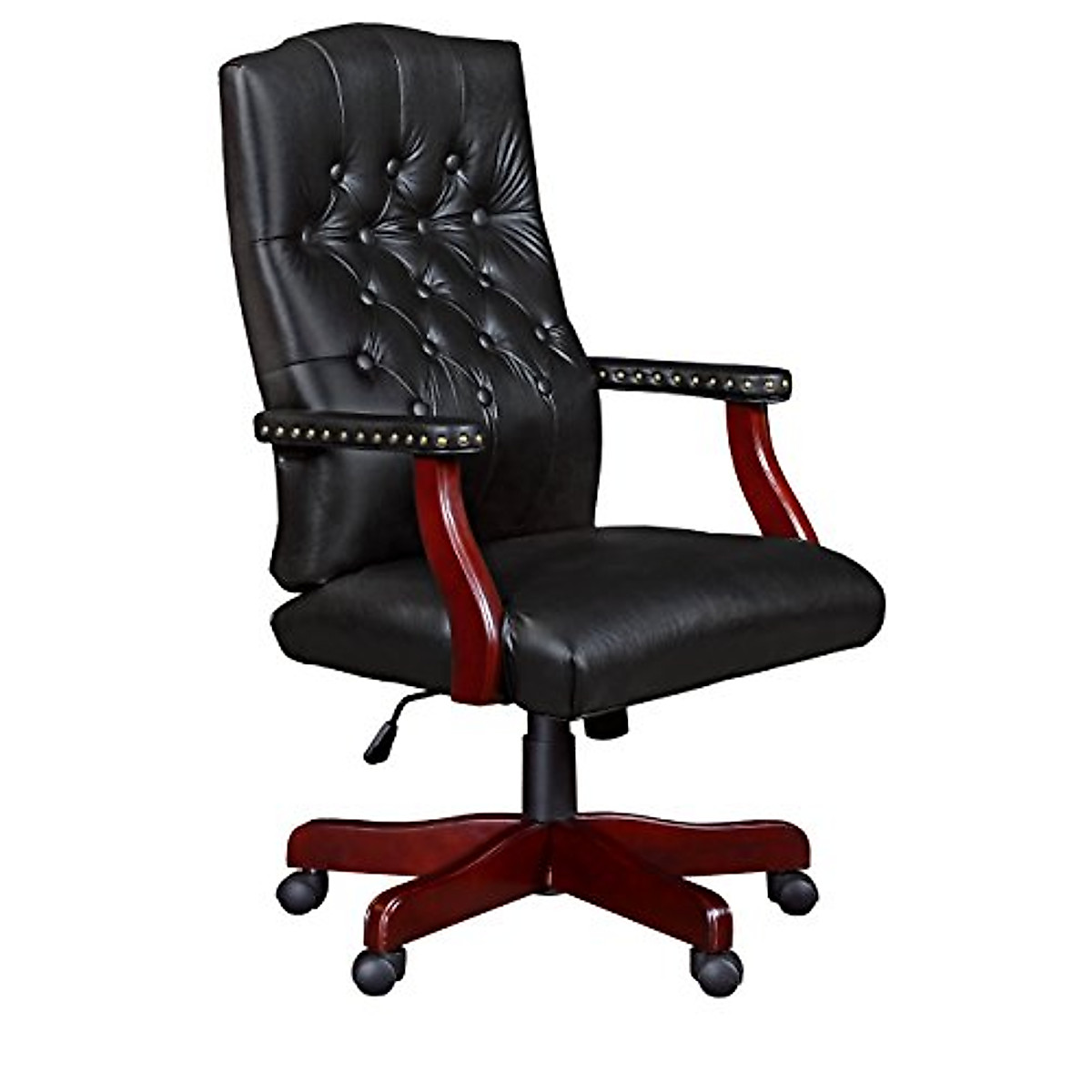 Regency Ivy League Swivel Chair, Black