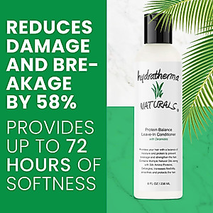 HYDRATHERMA NATURALS Protein Balance Leave-in Conditioner, 8 Oz