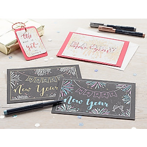 Faber-Castell Metallic Marker Blistercard - Full Range of 6 Colours