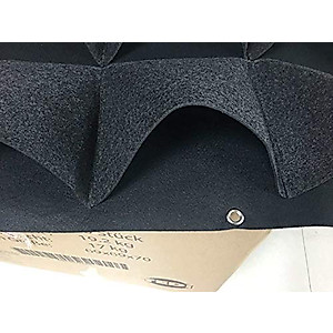 25 Pockets Vertical -Hanging Growing Bag Outdoor/Indoor Planter for Wall Garden Flower -Decor Fence Hanger with Wall Pockets Grow Planting Plant kit pots (25 Pockets, Black)