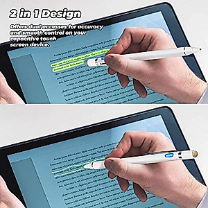 Chromebook USI 2.0 Stylus for Lenovo Duet 3 Chromebook Ideapad Pen, 4096 Level Pressure Sensitive Pencil for Lenovo Chromebook Duet, ASUS Chromebook, HP Chromebook X360, Google Pixel Tablet,White