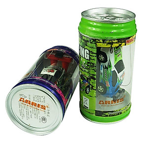 ARRIS Mini RC Car, Radio Remote Control Micro Racing Can RC Car Toy Gift for Kids (2pcs)…