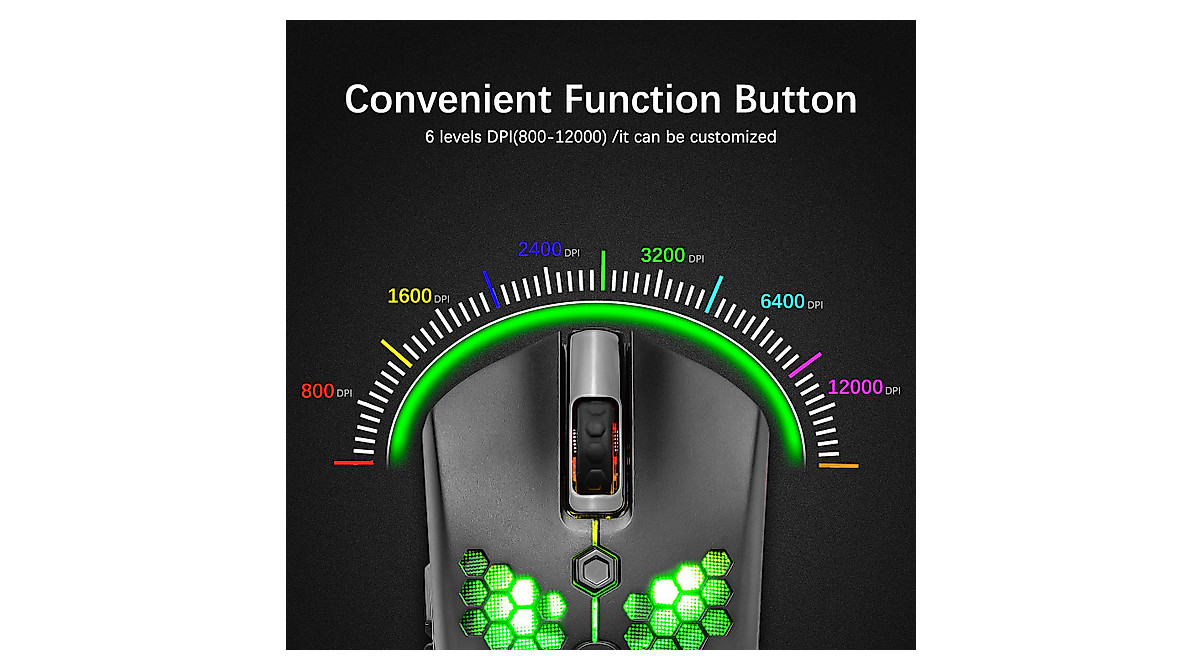 3-in-1 Wired Gaming Keyboard & Mouse Set