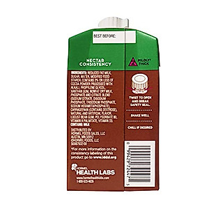 Thick & Easy Thickened 2% Reduced Fat Dairy Beverage, Chocolate, Nectar Consistency, 8 Ounce (Pack of 27)