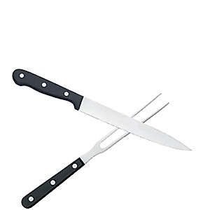 Carving Knife and Fork Set, Carving Set for Chicken Meat Turkey Carving Knife and Fork Set, BBQ Knife Set