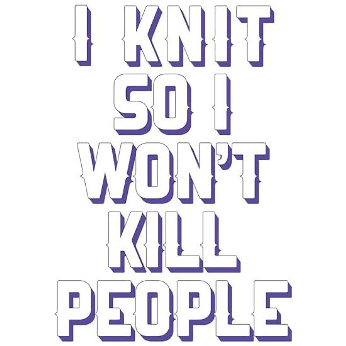 CafePress I Knit So I Wont Kill People Mugs Ceramic Coffee Mug, Tea Cup 11 oz