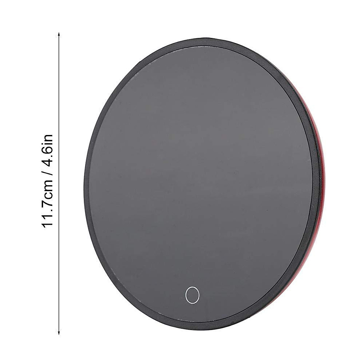 Fdit Beverage Warmer Plate Desktop Heated Coffee Tea Waterproof Touch for Coffee Tea Milk(US-Red)