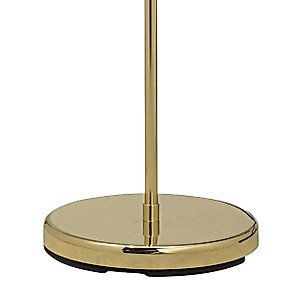 Regency Hill Tony Traditional Adjustable Pharmacy Floor Lamp Standing with USB Charging Port 54" Tall Brass Gold Metal Rotating Head Decor for Living Room Reading House Bedroom Home Office