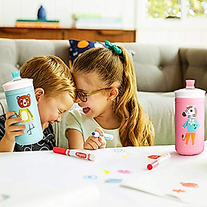 Munchkin® Twisty™ Mix & Match Animals Bite Proof Sippy Cup, 9 Ounce, Blue