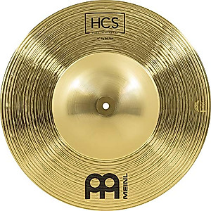 Meinl Cymbals HCS 18” Big Bell Ride Cymbal for Drum Set — Made in Germany — Traditional Finish Brass, 2-Year Warranty (HCS18BBR)