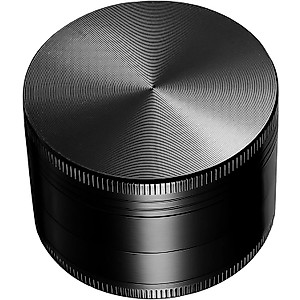 2.5inch Spice Grinder Zinc Alloy Mills(Black) -Suitable Kitchen