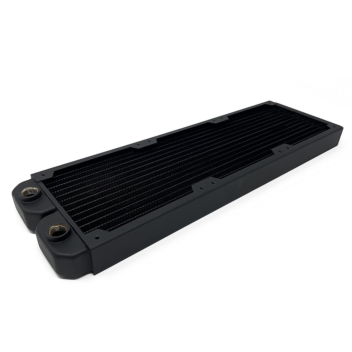 Shott Tech RAD360C Copper Water Cooling Radiator, 360mm, Slim Triple, Black