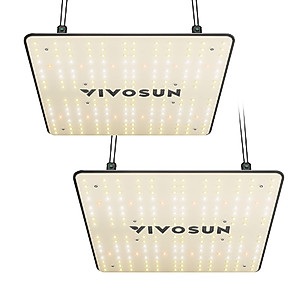 VIVOSUN VS1000 LED Grow Light with Samsung LM301 Diodes & Sosen Driver Dimmable Lights Sunlike Full Spectrum for Indoor Plants Seedling Veg and Bloom Plant Grow Lamps for 2x2/3x3 Grow Tent