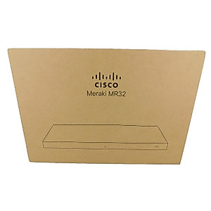 Cisco Meraki Indoor Access Point, MR32-HW (802.11ac, 2x2 MIMO Dual-band, 2.4GHz and 5GHz, AC, Bluetooth, POE)