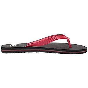 Quiksilver Boy's Molokai Kids Flip Flop Youth Sandal, BLACK 2, 3 Little Kid