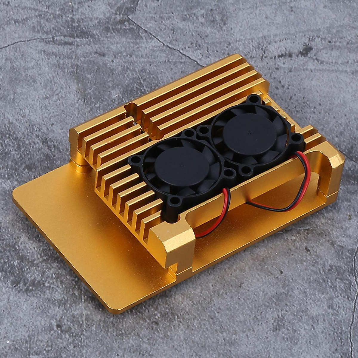 Protection Enclosure Box Armor Case W Dual Cooling Fan Confidential Structure Industrial for Raspberry Pi 3 Model 2B 3B