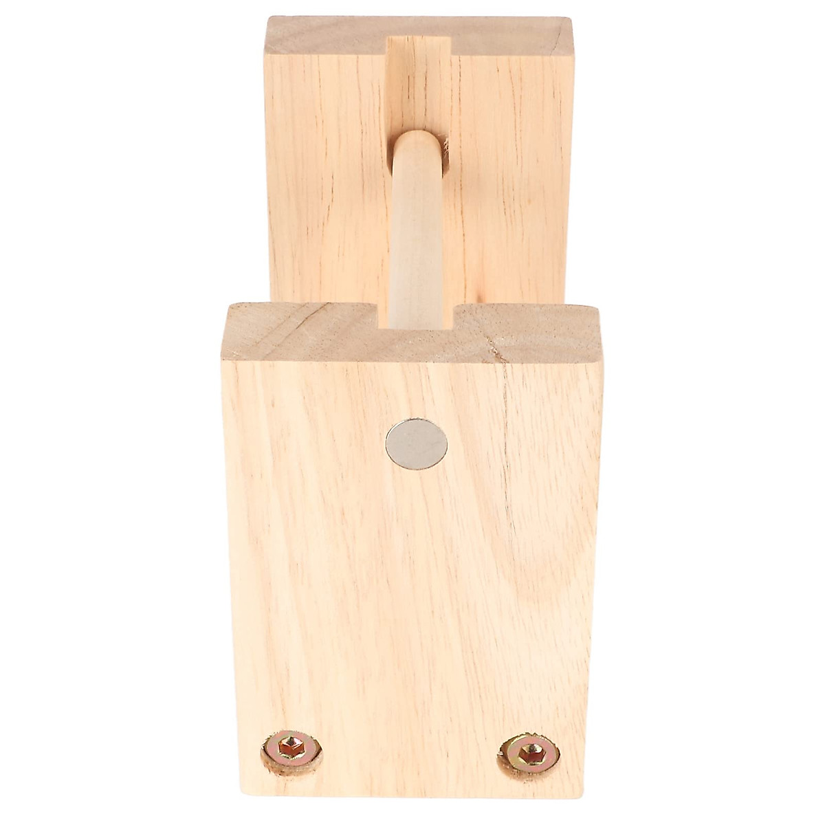 Shipenophy Crochet Yarn Holder, Solidwood Yarn Ball Holder Sturdy Durable Rotatable 5.1in Long Smoothing for Knitting