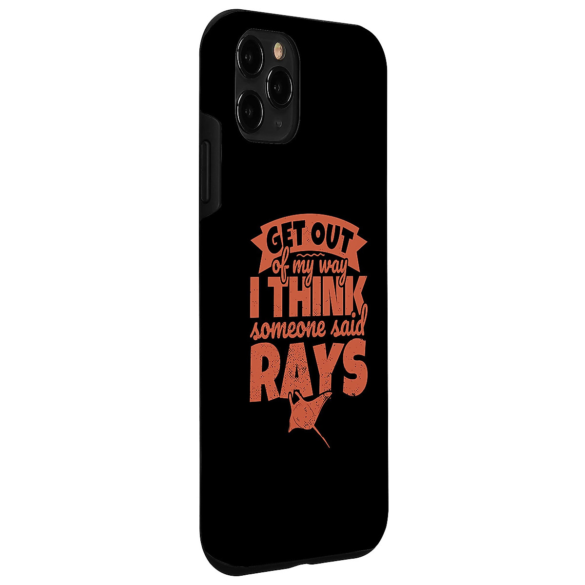 iPhone 11 Pro Ray for Stingray Lovers Sea Batoidea - Get out of my way Case