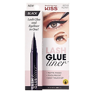 Kiss Lash Glue Liner Black 0.02 Ounce (Pack of 3)