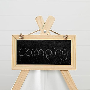 South Shore Sweedi Organic Cotton and Pine Play Tent with Chalkboard