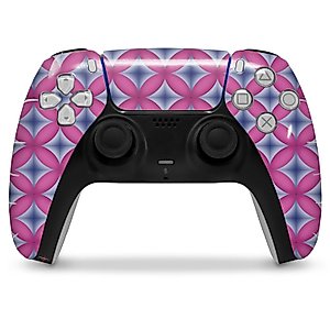 WraptorSkinz Skin Wrap compatible with Sony PS5 DualSense Controller Kalidoscope (CONTROLLER NOT INCLUDED)